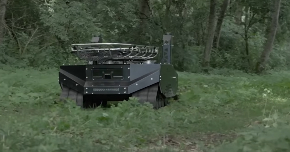 German ARX Robotics Equips Ground Drones With Ukrainian Combat Turrets