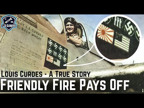 Friendly Fire Pays Off - True Story of Louis Curdes - The American Ace ...
