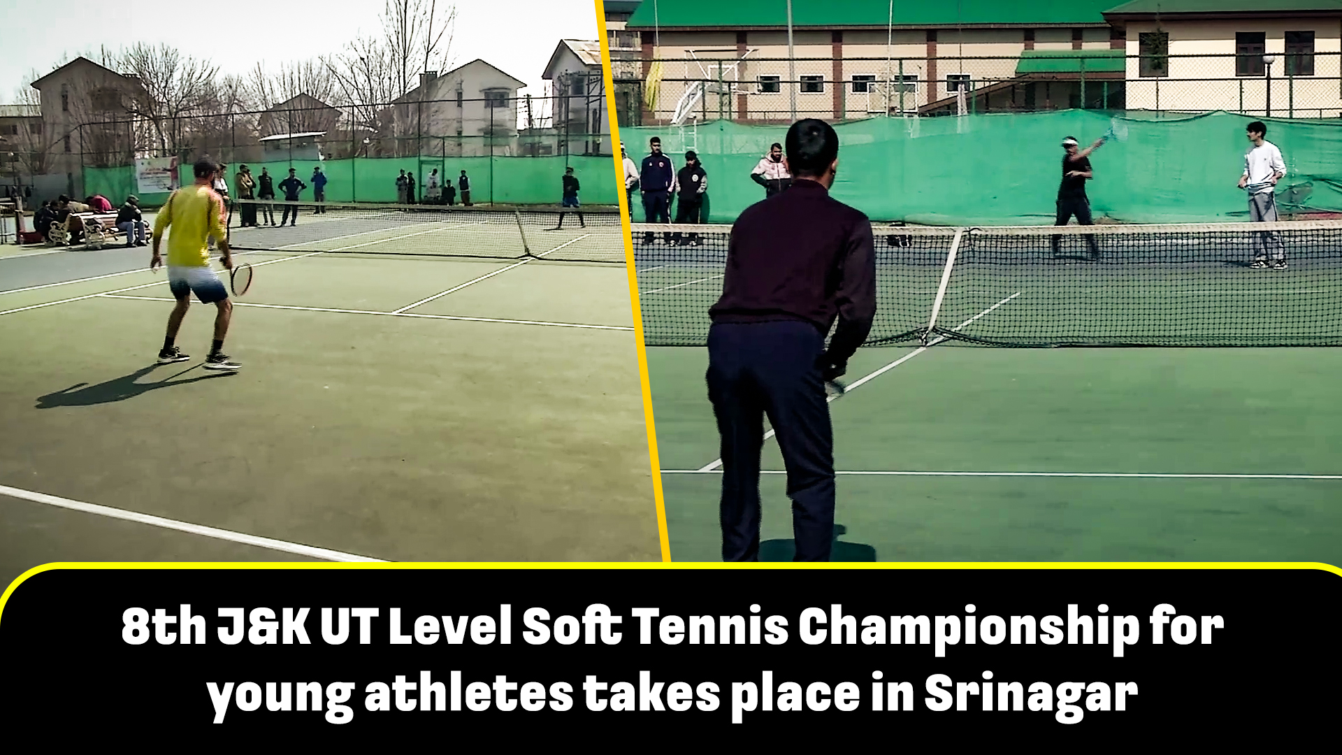 8th J&K UT Level Soft Tennis Championship for young athletes takes ...