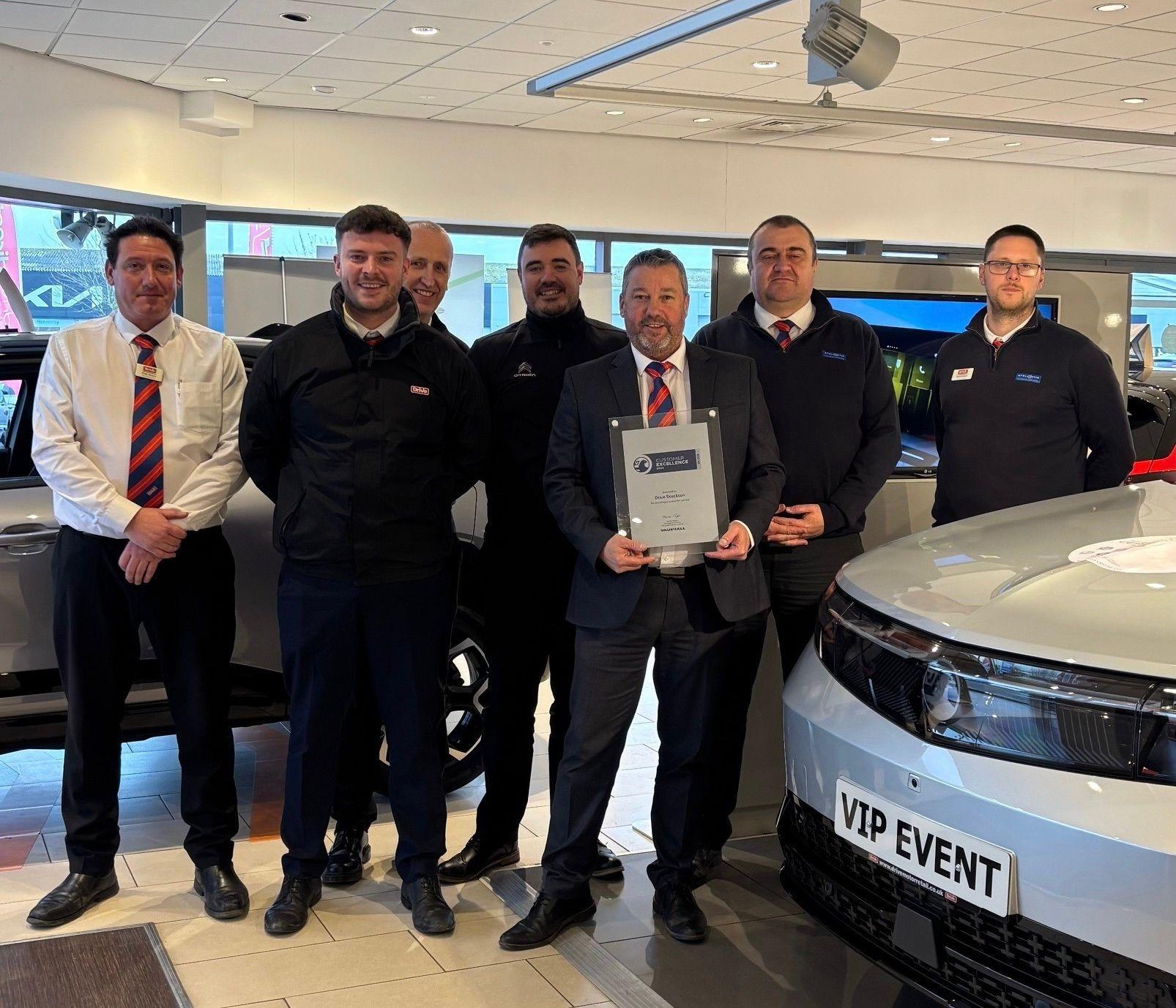 Drive Motor Retail celebrates multiple Vauxhall Customer Excellence awards