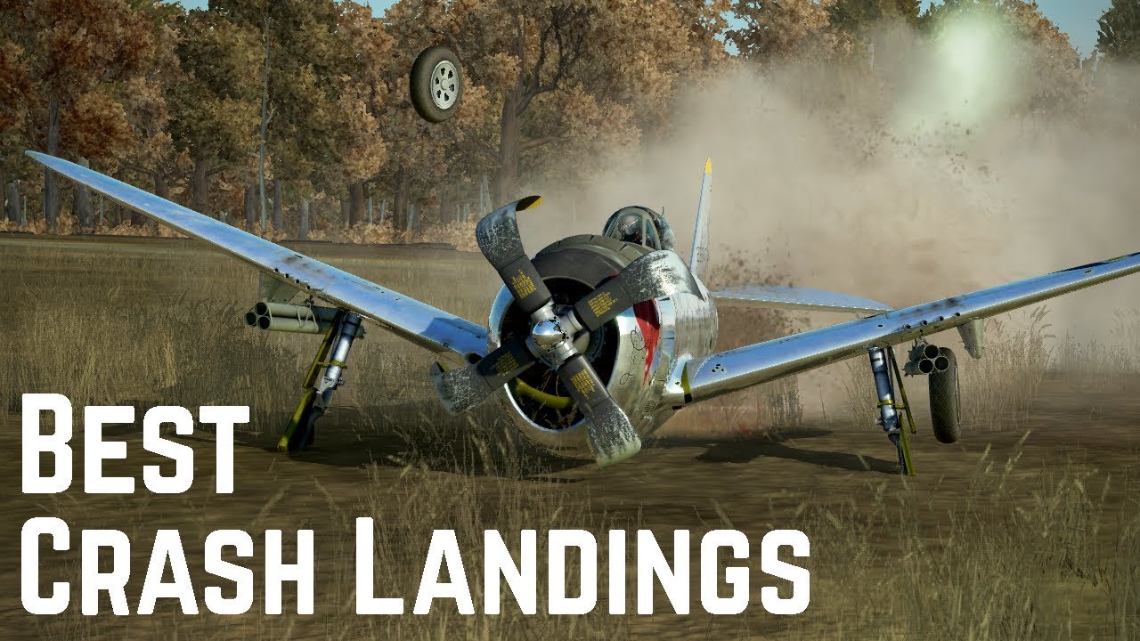 Greatest Crash Landing Compilation - Realistic Flight Simulator IL-2 ...