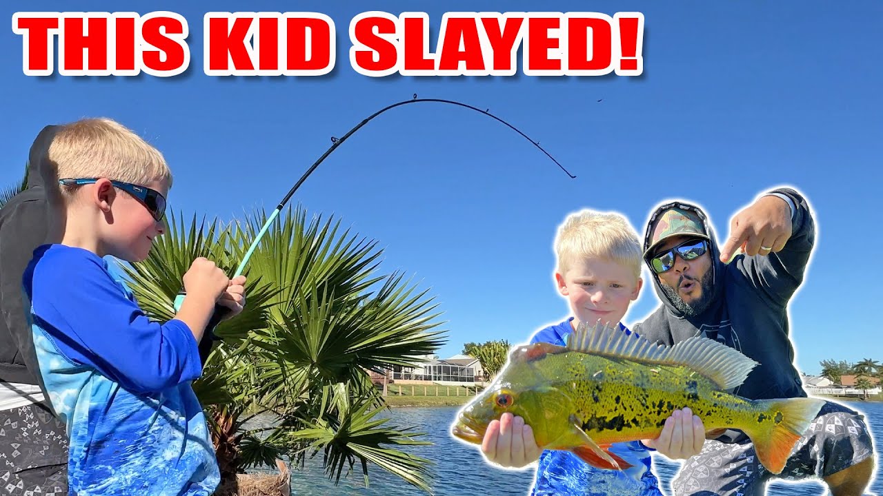 6-Year-Old Slays It Fishing with Monster Mike!
