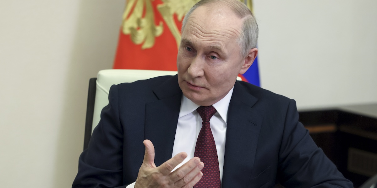 Putin: Europa kan vara med – men USA och Ryssland går först