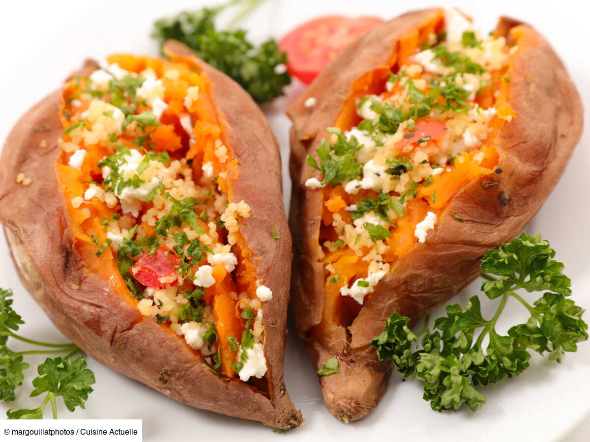 Patate douce farcie : la recette super savoureuse qu’on aime se ...