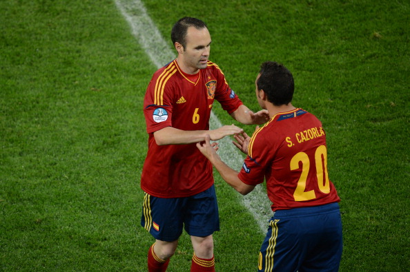 Andres Iniesta names Arsenal hero in his top five players of all time