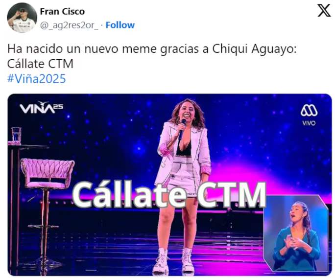 Los memes del Festival de Viña del Mar