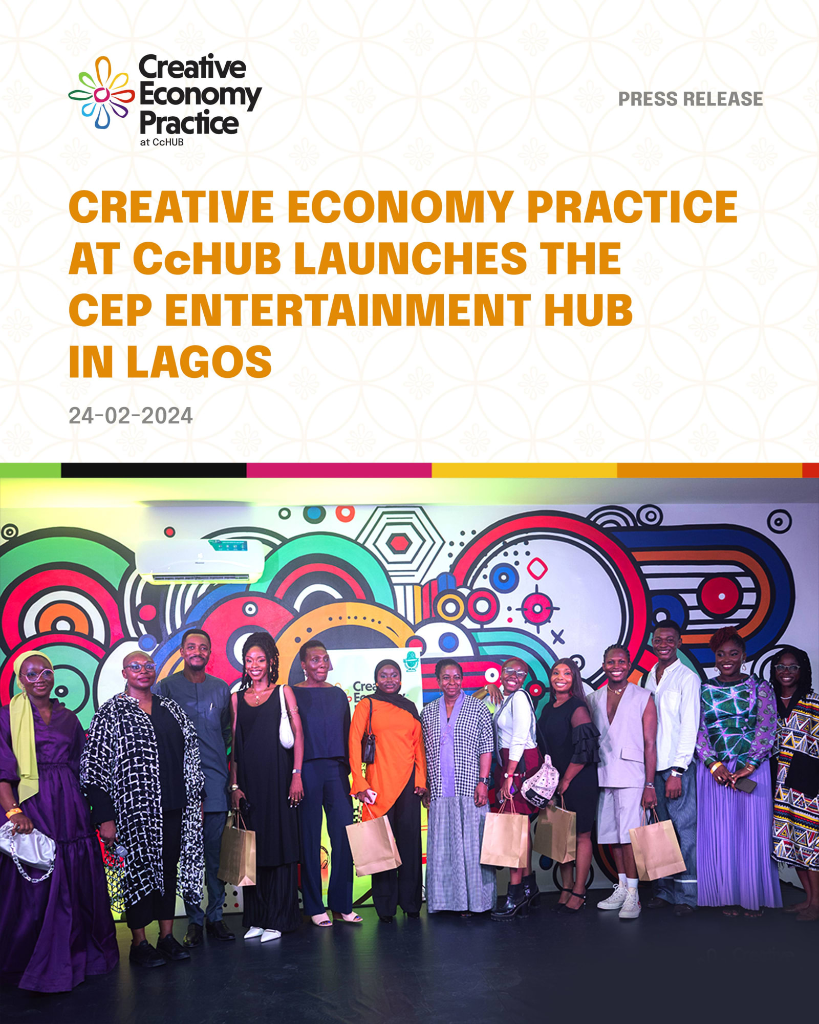 Creative Economy Practice at CcHUB Expands the CEP Entertainment Hub to ...