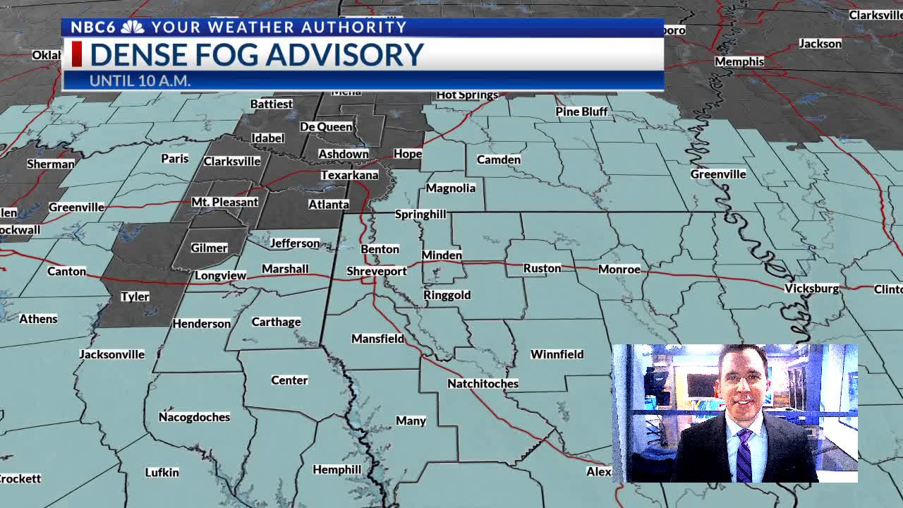A warm Spring weather pattern settles in