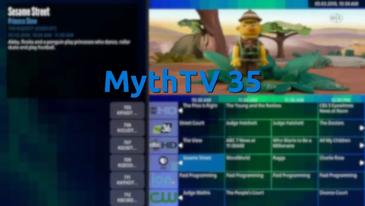 Lanzamiento de MythTV 35: Novedades y mejoras en el software PVR de ...