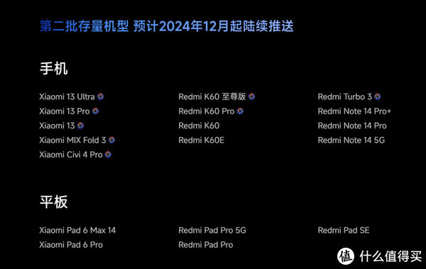 这些机型新增澎湃OS2正式升级！包括小米Civi2等（附系统包下载）