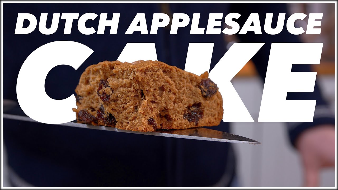 1935 Pennsylvania Dutch Apple Sauce Cake Recipe - Old Cookbook Show