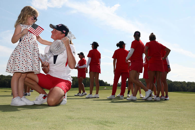 Check out the LPGA's 2025 'Moms on Tour' list and all their cute kids