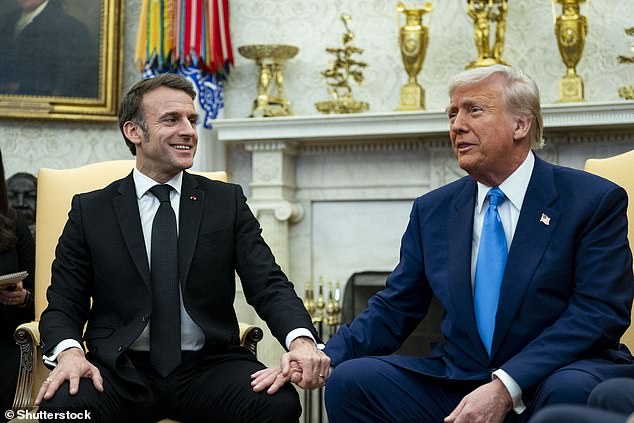 People speculate about bruise on Trump's hand after awkward handshakes