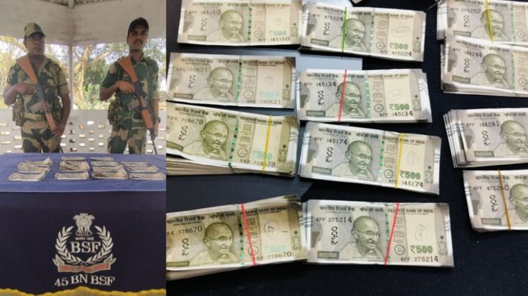 Guwahati BSF seizes fake Indian currency notes worth Rs 1.97 lakhs in ...