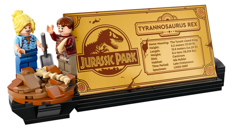 LEGO launches huge Jurassic Park dinosaur set that's over 1 metre long