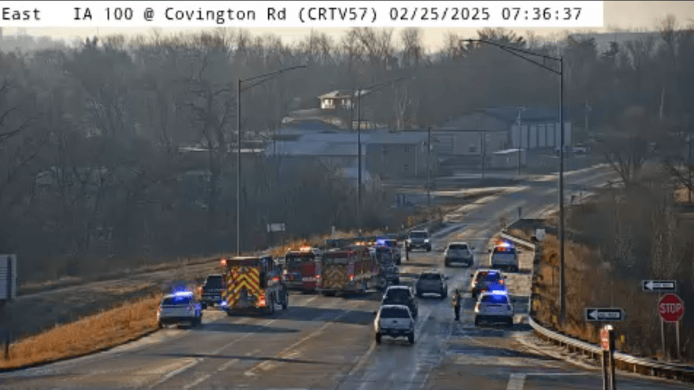 Covington Road reopened off Highway 100 after crash, slick spots on ...