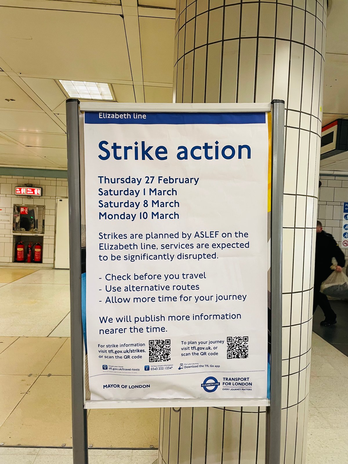 Elizabeth line strikes postponed only hours after commuters were warned ...