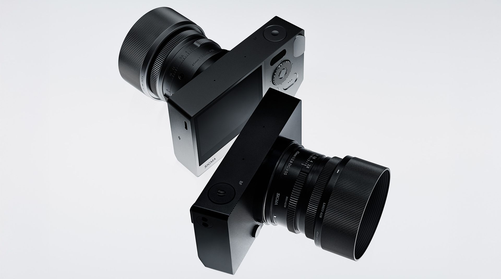 This sleek digital camera is a minimalist snapper's dream