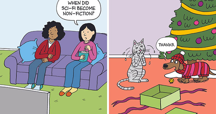 28 New Comics Featuring Absurd Humor And Funny Situations By Maria Scrivan