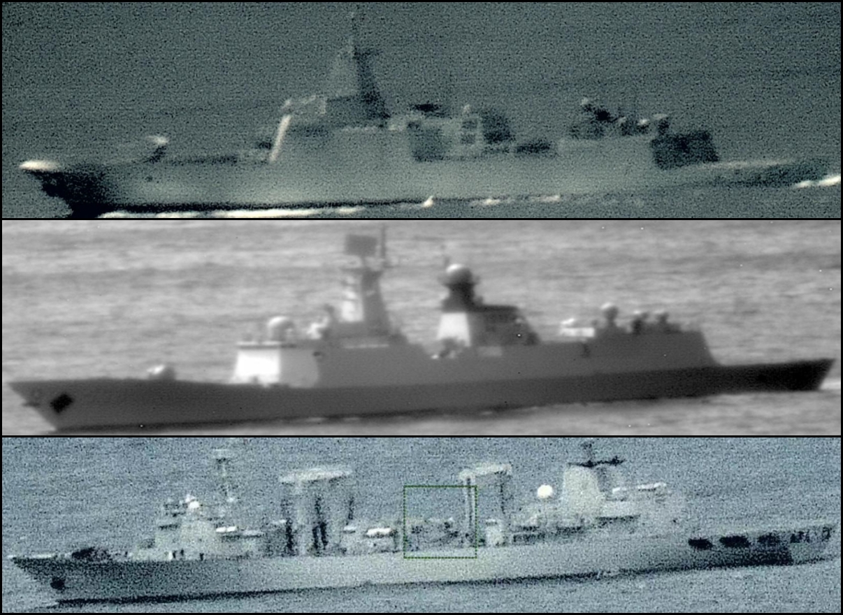 US Ally Releases Photos of Chinese Warships Near Coast