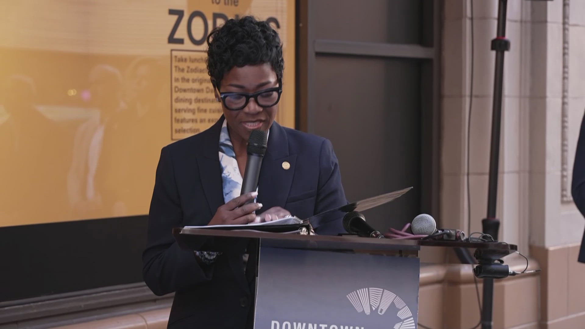 Dallas City Manager Kim Tolbert discusses importance of downtown Dallas ...