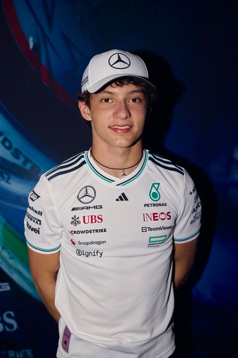 Andrea Kimi Antonelli has two stylists, only one of which works for ...