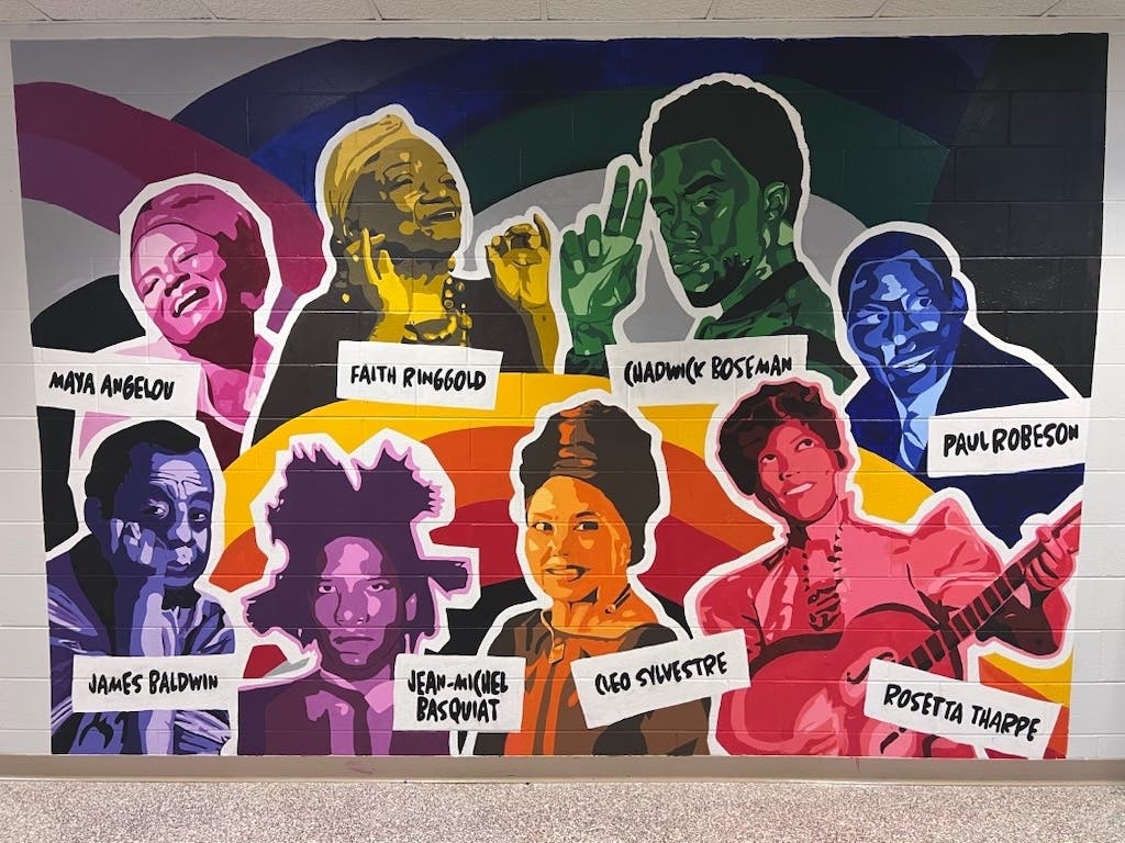 Student-Painted Mural Promotes Inclusivity In Hatboro-Horsham