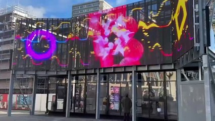 See Keel Square Pavilion in Sunderland come to life with artworks that ...