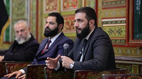 New Syria leader vows state ‘monopoly’ on weapons