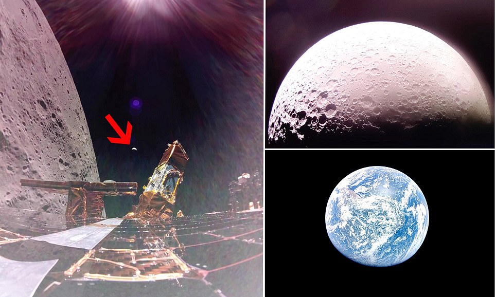 NASA's Blue Ghost spaceship shares close-up images of the Moon