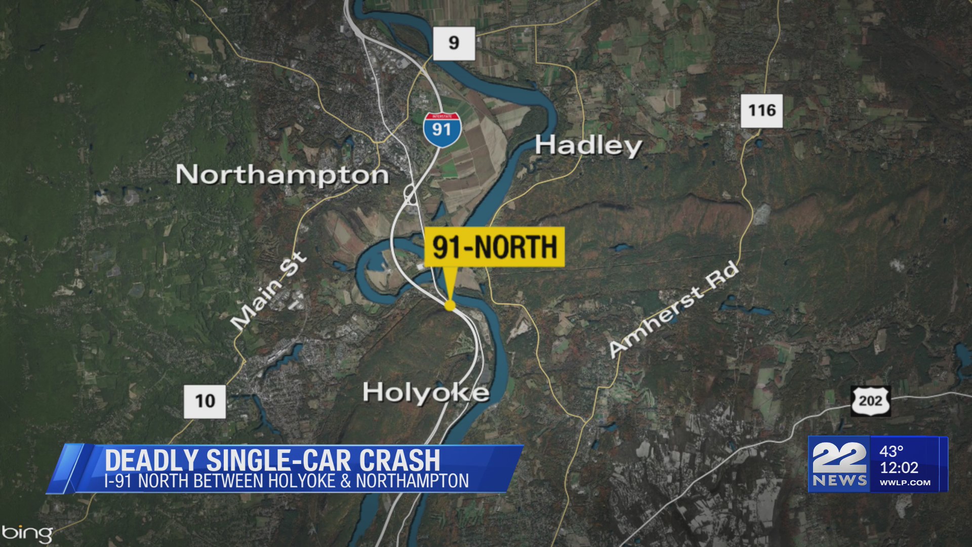 Victim of deadly crash on I-91 in Holyoke identified