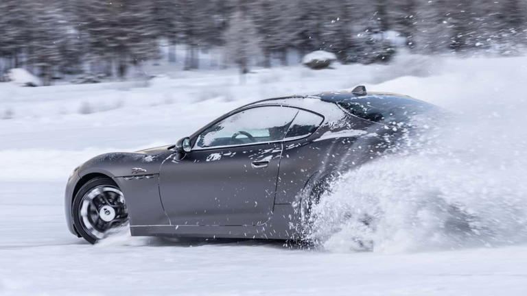 The Electric Maserati GranTurismo Is Better With Ice: First Drive Review