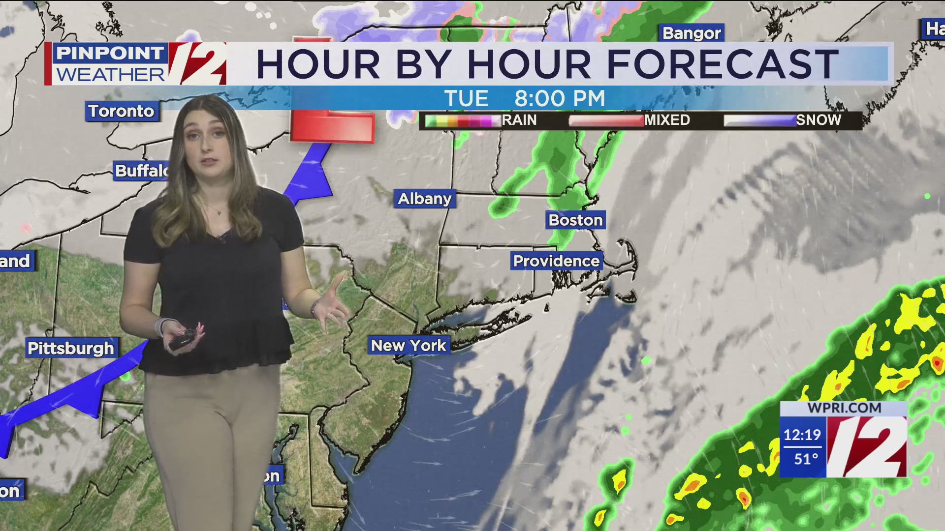 WPRI 12 Weather Forecast 2/25/25