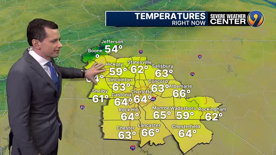 Tuesday afternoon forecast update with Meteorologist Joe Puma