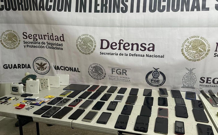 Realizan séptima revisión en Centro Penitenciario de Culiacán; aseguran celulares, drogas y ...