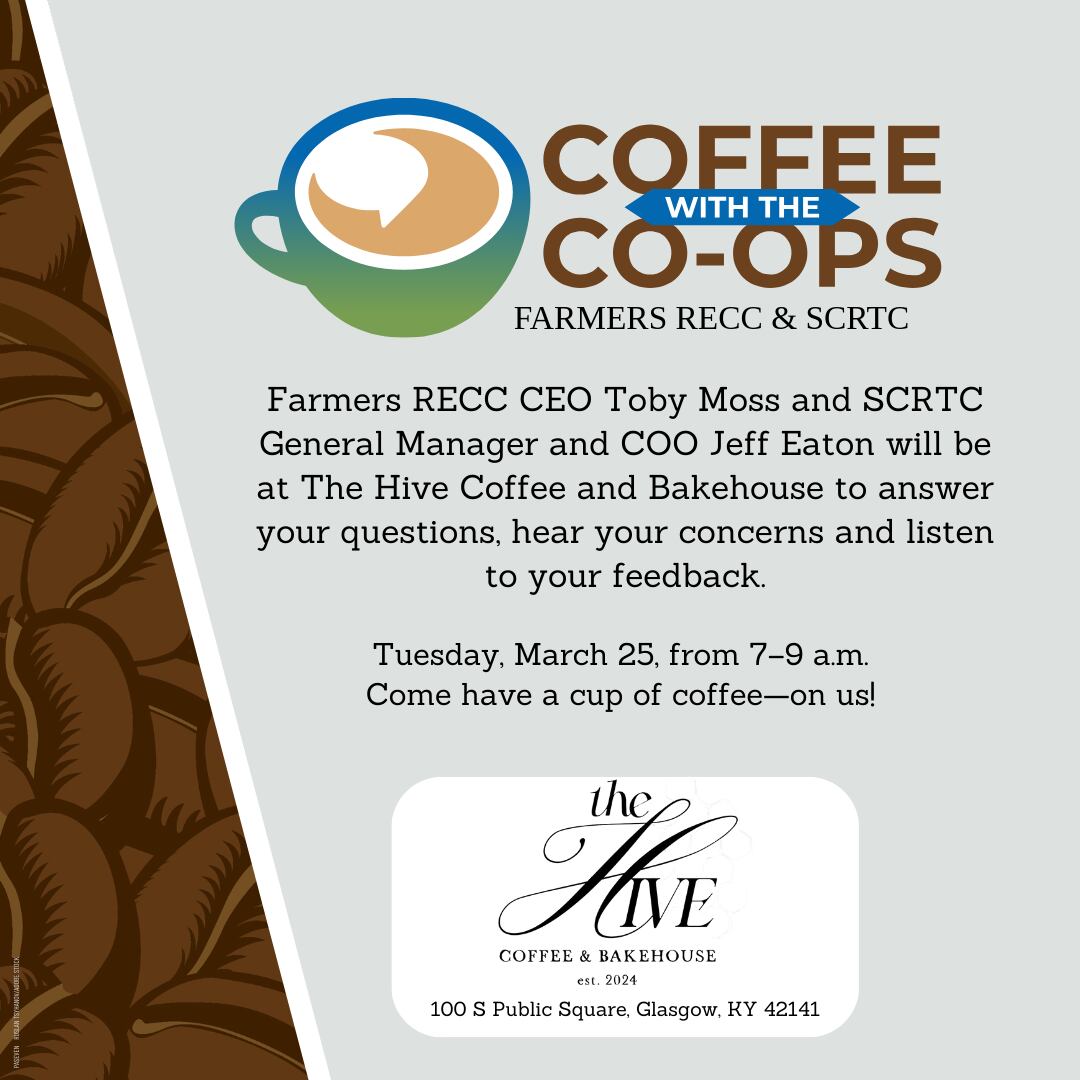 Farmers RECC and SCRTC to host joint Coffee with the Co-ops event