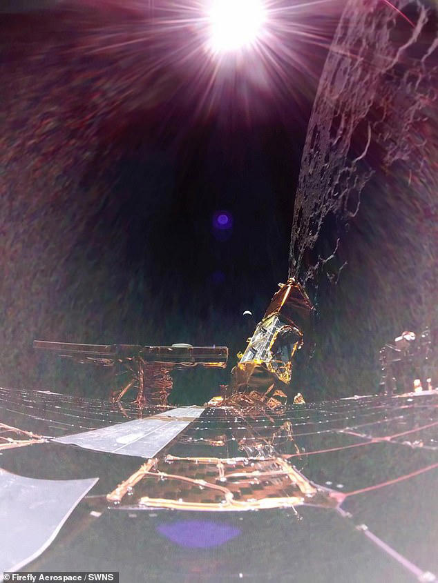 NASA's Blue Ghost spaceship reveals stunning close-up of the Moon