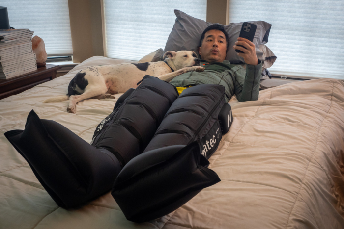 All Relief, No Attachments: Hyperice Normatec Elite Compression Boots ...