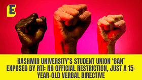 Kashmir University’s student union ‘ban’ exposed by RTI: No official ...