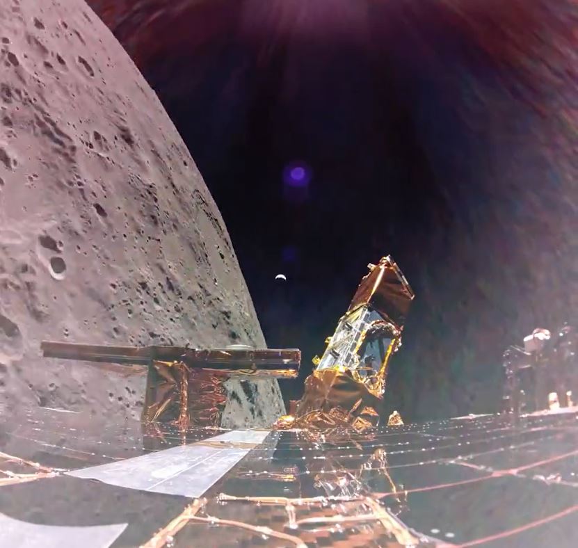 New Moon images captured by US spacecraft ahead of Sunday's lunar landing