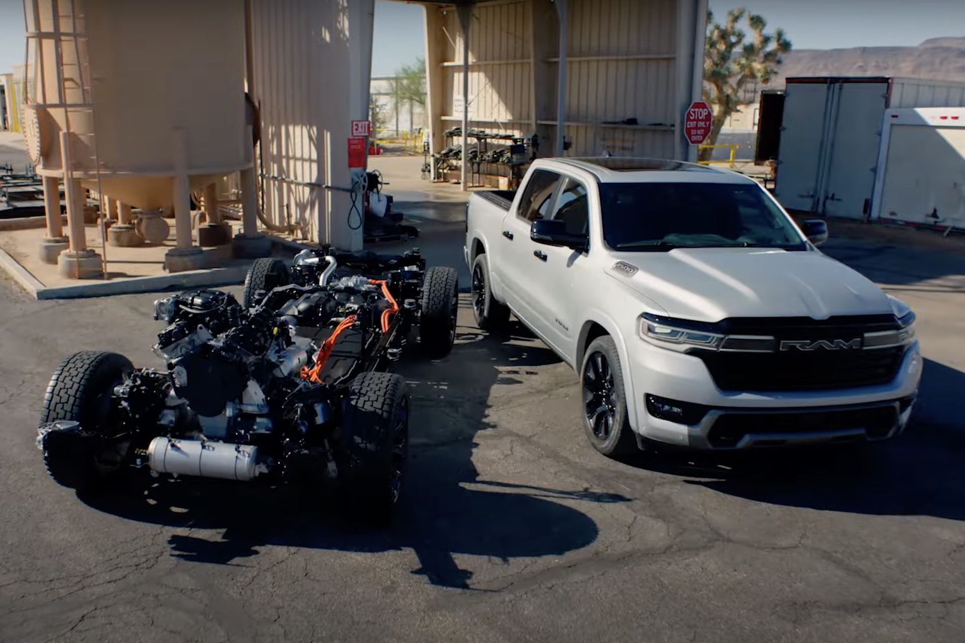 Ramcharger's 92-kWh battery, 102-litre fuel tank offer 1,100-km range