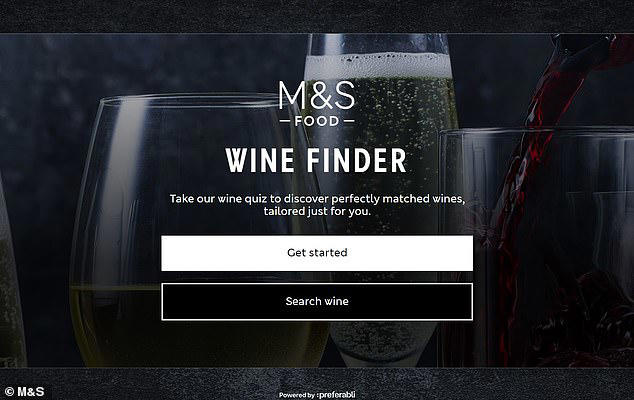 M&S launches new AI-powered wine finder tool to help shoppers pick the perfect plonk