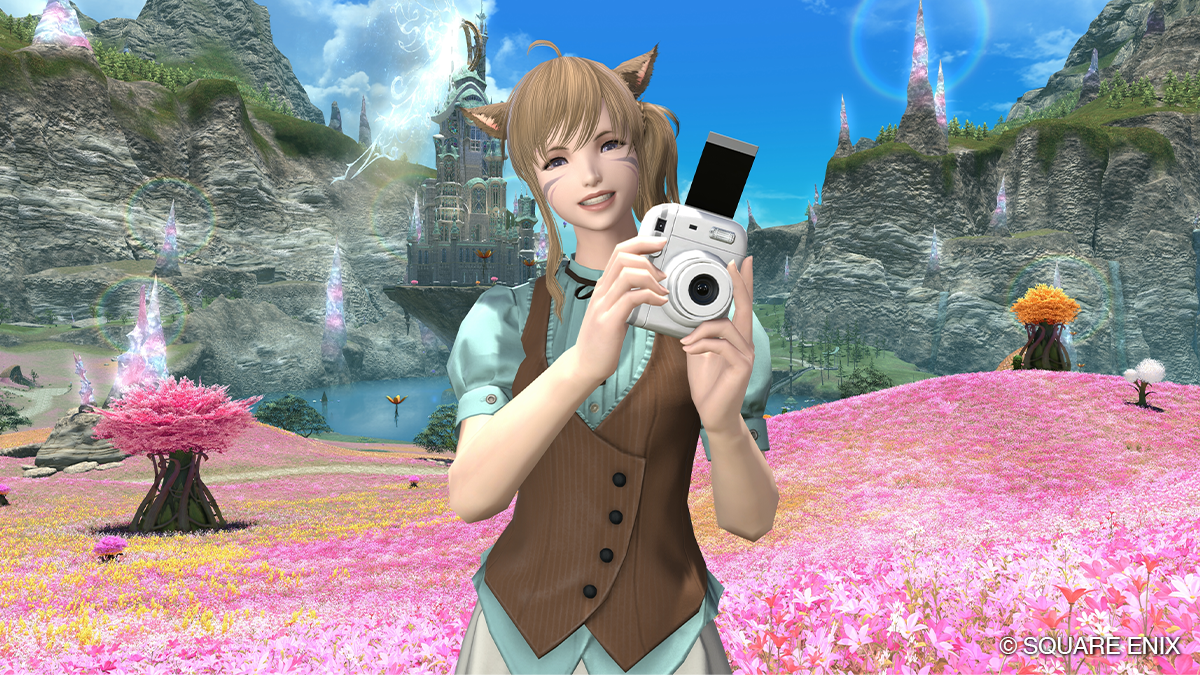 Final Fantasy 14 gets a new cute emote thanks to a Fujifilm ...