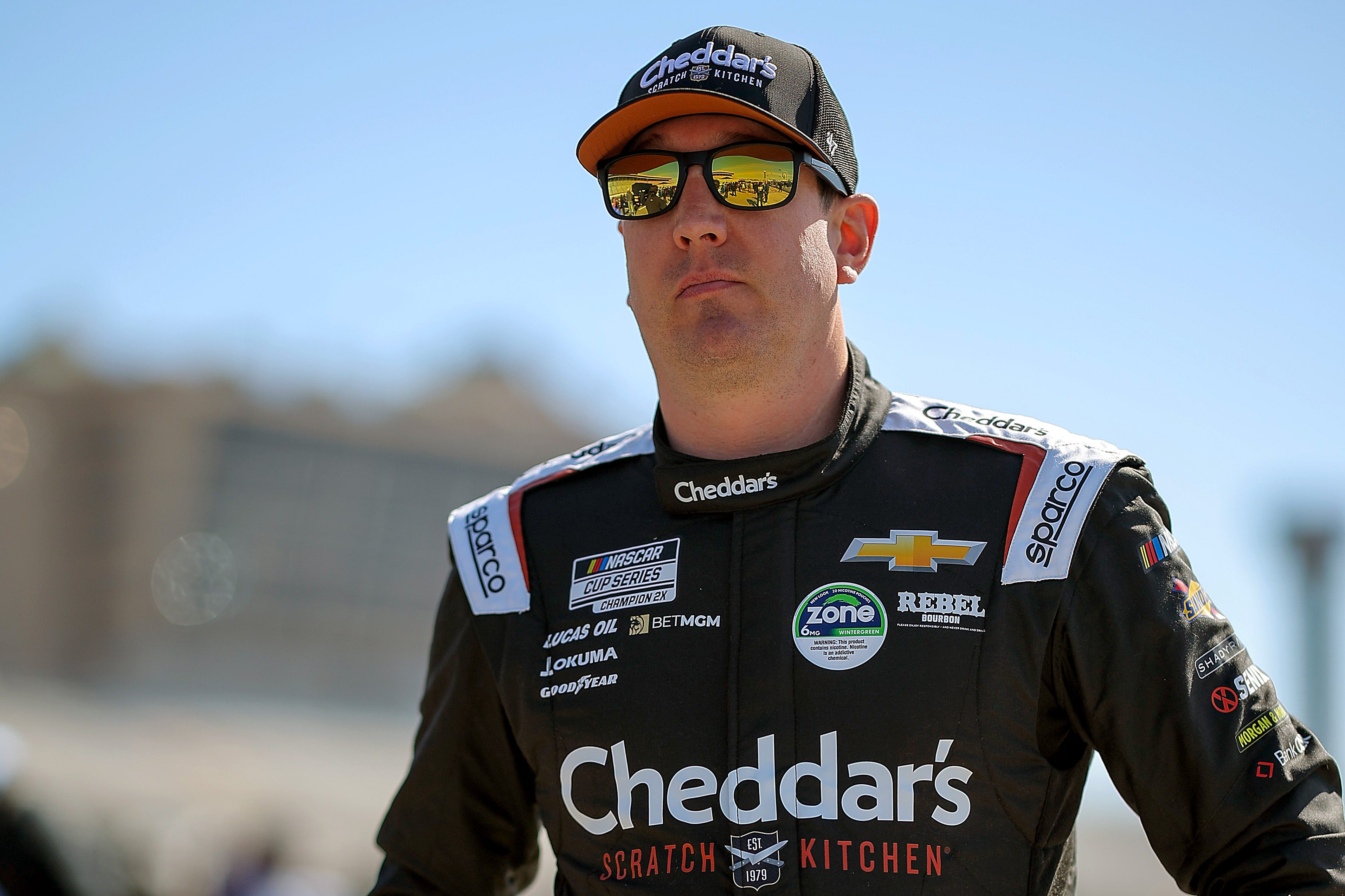 Kyle Busch expresses anger with Carson Hocevar at Atlanta in 2025