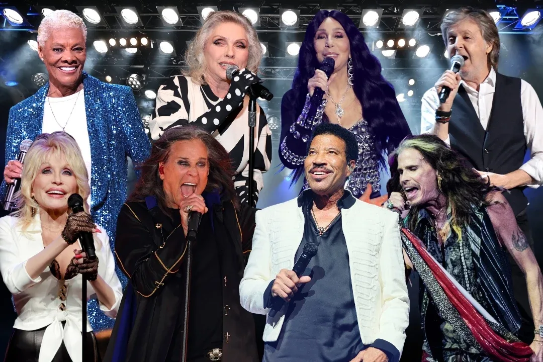 30 Oldest Working Singers in Music, From Pop to Country to Rock