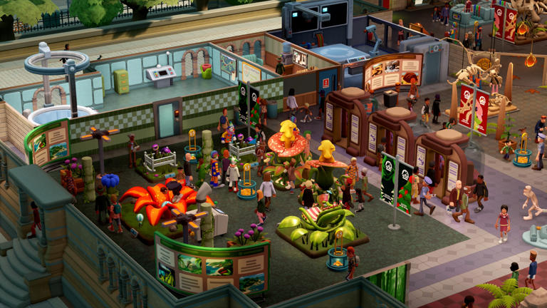 I became businessperson of the year in cutesy management sim Two Point ...