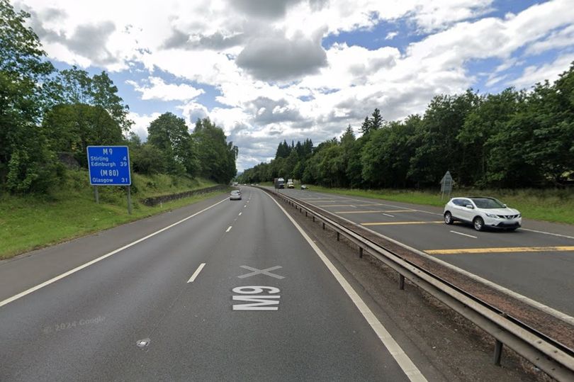 Motorists warned as section of M9 motorway to close for four nights as ...