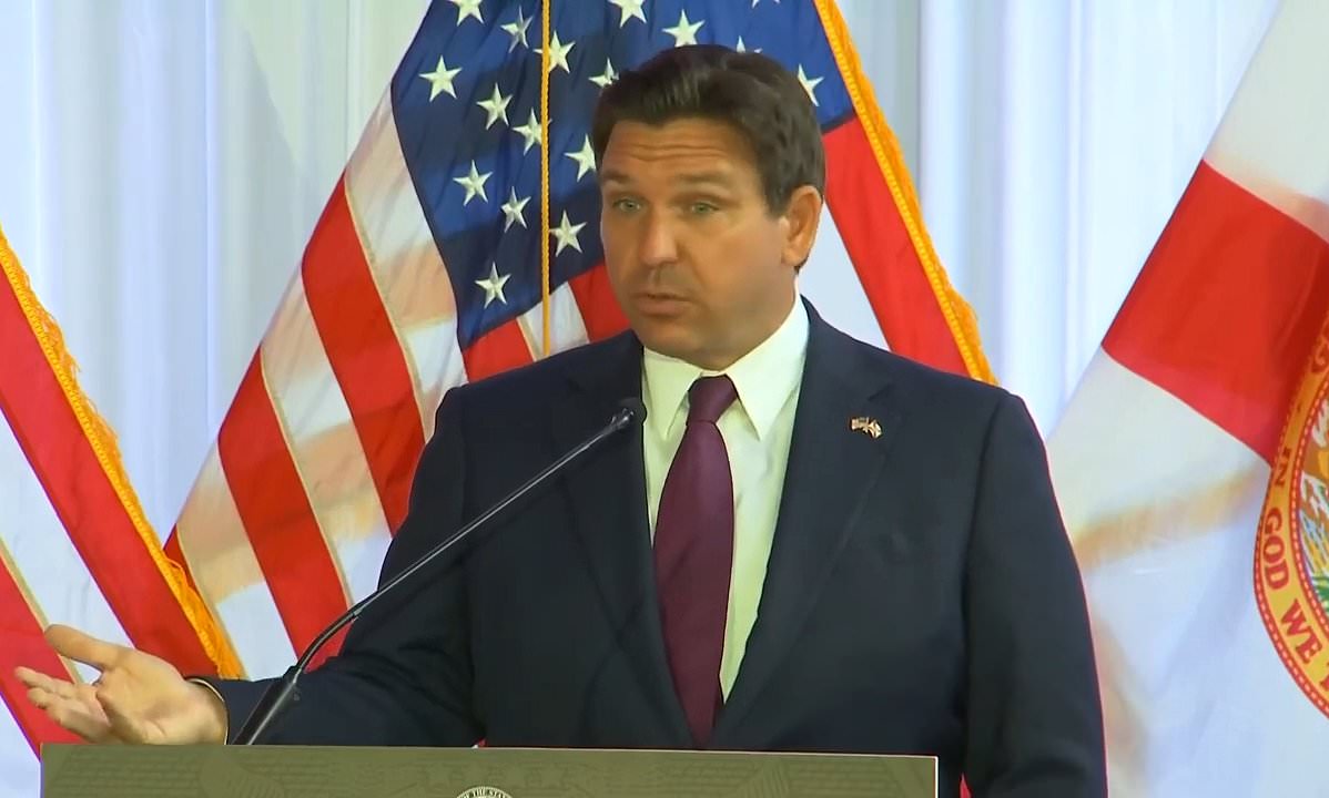 Ron DeSantis swipes at Trump's pick for Florida governor