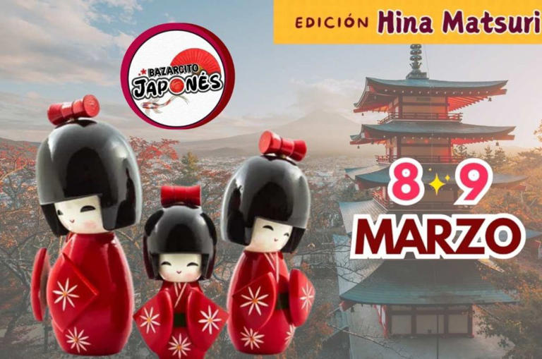Bazarcito Japones celebrará el Hina Matsuri con venta de muñecas y kimonos