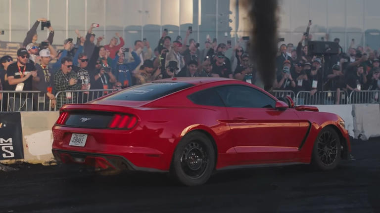 Smokestang: The Ford Mustang With A Cummins Engine Under The Hood